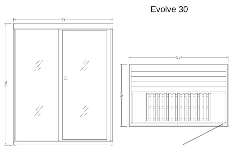 Evolve 30 - Sun Stream Saunas